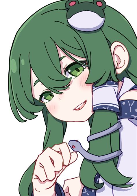 Kochiya Sanae Touhou Drawn By Kame Kamepan44231 Danbooru