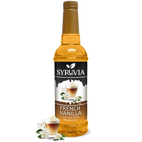 French Vanilla Syrup Syruvia
