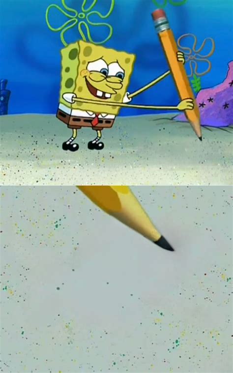 Spongebob Draws What By Dracoawesomeness On Deviantart