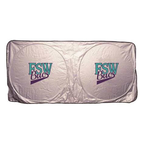 Custom Car Sun Shade Printed School Supplies Campus Marketing