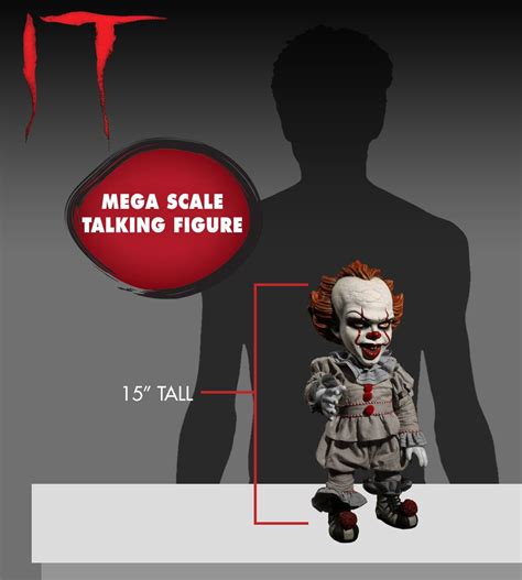 Mezco Designer Series Mega Scale Talking Pennywise My Anime Shelf