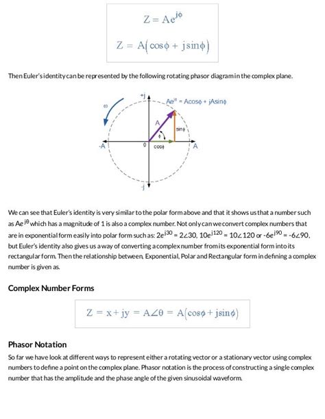 complex number polar form rectangular form