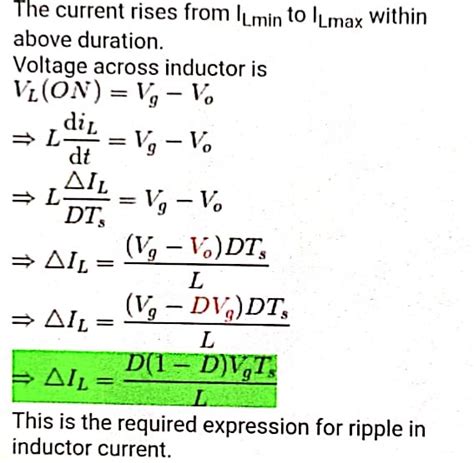 Solved Analysis Of An Ideal Buck Converter In The Buck Converter