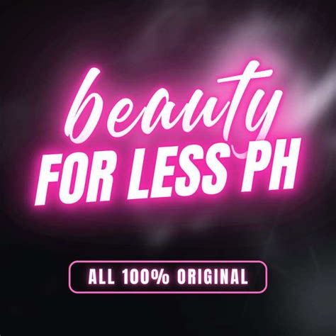 Beauty For Less Ph Official Store In The Philippines Online Shop 04 2025