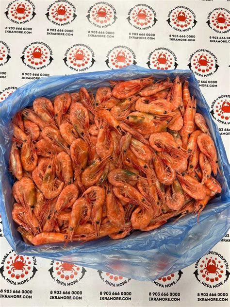 Королевская креветка Ванамей 50/70 1кг - Морепродукты