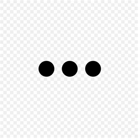 Ellipsis Symbol Sign Png 1920x1920px Ellipsis Black Black And