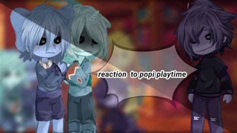 Smiling Critters React To Poppy Playtime Chapter 3 Gacha Club Youtube