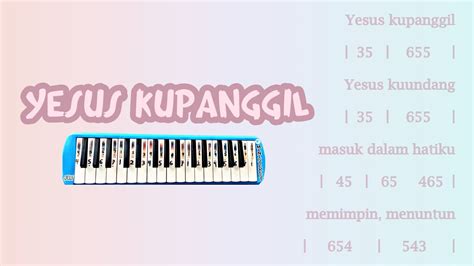 Yesus Kupanggil Pianika Melodica Tutorial Lagu Rohani Youtube