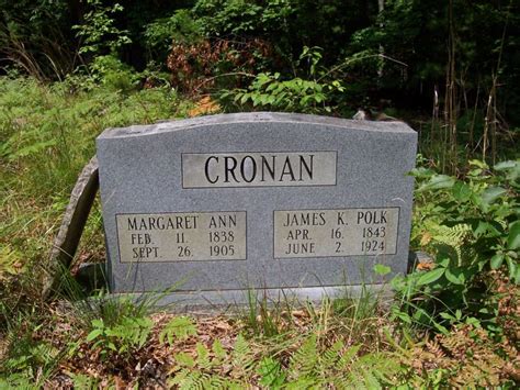 Margaret Ann Duckett Cronan 1838 1905 Find A Grave Memorial