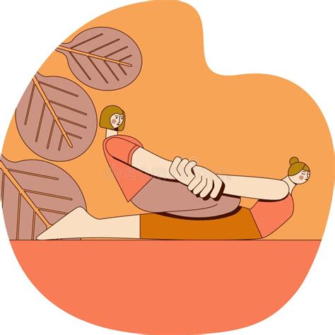 Thai Massage Treatment Spa Design Concept Stock Vector Illustration Of Woman Stimulate