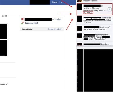 Home Create Event Sponsored Create An Advert PR UoDDinss Status E Watching Black Guy