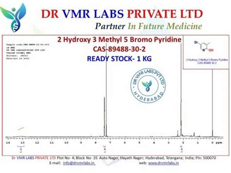 2 Hydroxy 3 Methyl 5 Bromo Pyridine Cas 89488 30 2 At ₹ 18000kg Cas