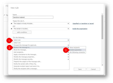 Creating Mail Flow Rules ServerAcademy Com