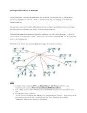 Adding New Locations To Network Step By Step Guide And Test Course Hero