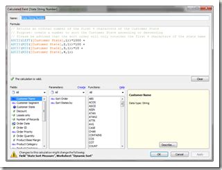Dynamic Sorting With Tableau Clearly And Simply