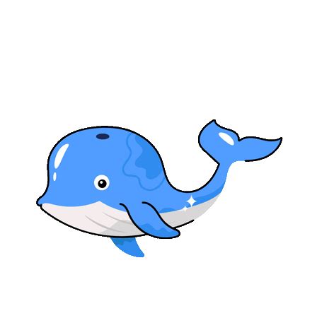 Cartoon Whale 