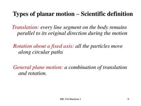 Ppt Introduction To Rigid Body Kinematics Conceptual Overview