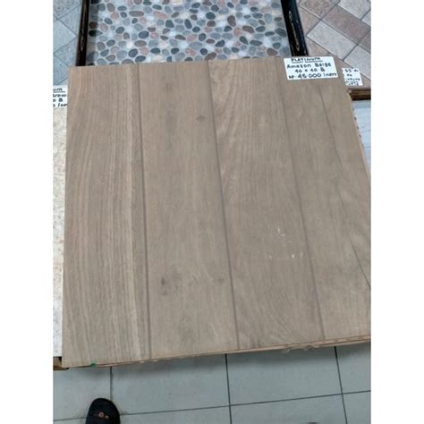 Jual Keramik Lantai Asia Amazon Beige X KW Shopee Indonesia