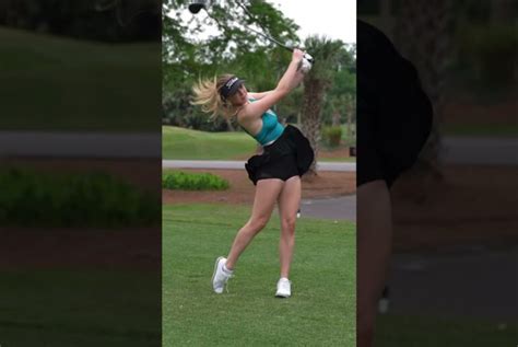 Driver Swing Grace Charis Fogolf Follow Golf