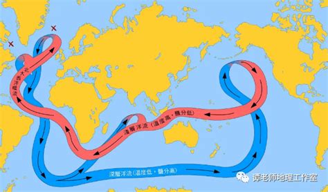 世界洋流分布图分析 暖流 寒流 影响