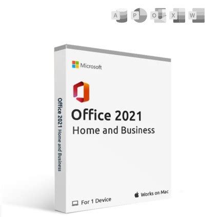 Лицензионный Office 2021 Home & Business For MAC Офис 2021 для Дома и ...