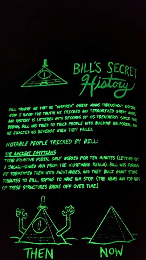 Gravity Falls Secrets Bill Cipher