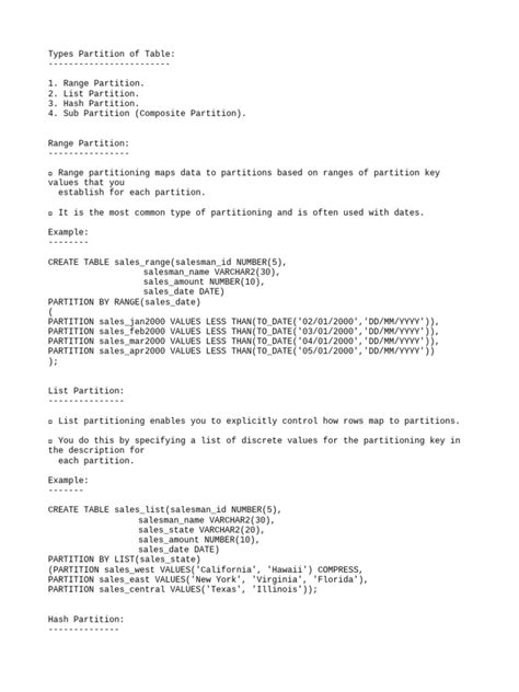 Partition Types Pdf Information Technology Computer Architecture