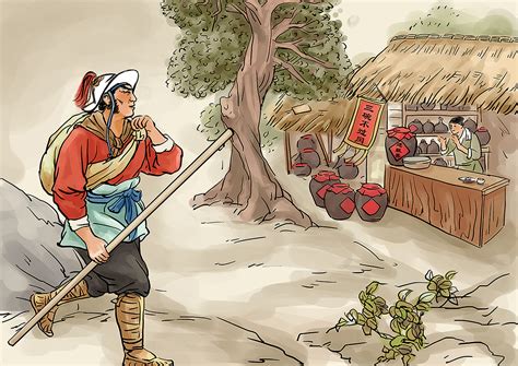 武松打虎 系列插画孟晴川【68design】