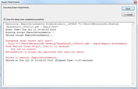 Solved Export Attachment From Database Arcgis Desktop 10 Esri