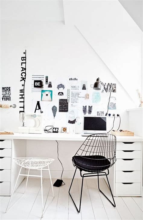 93 Stylish Scandinavian Home Office Designs Digsdigs