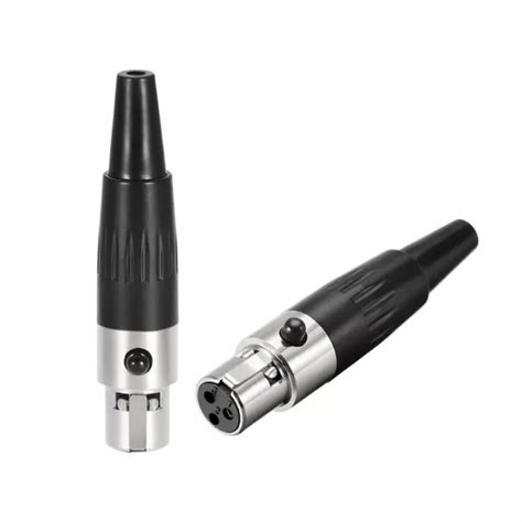 Mini Adaptador Conector Xlr Hembra Enchufe Micrófonoenchufe Audio