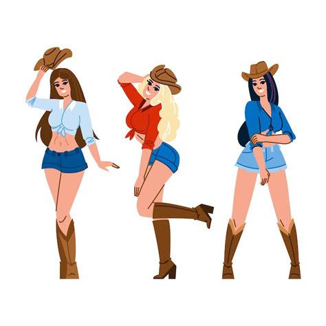 Cowgirl Pose Vectors Download Free High Quality Vectors From Freepik Freepik