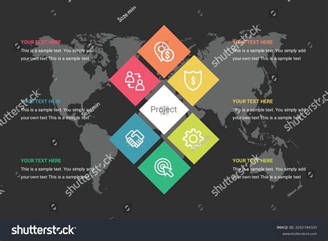 Efficiency Management Processing Productivity Project Infographics