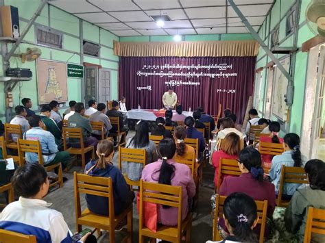 ရွှေတောင်မြို့နယ်တွင် ဌာနဆိုင်ရာအကြီးအကဲများ ၊ရပ်ကွက်အုပ်ချုပ်ရေးမှူးမ