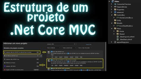 Explicando Estrutura De Pastas De Um Projeto MVC ASP NET Core YouTube