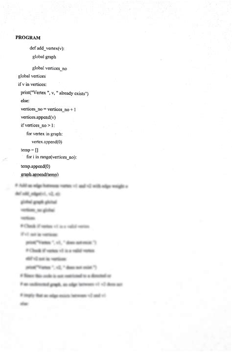Solution To Implement Graph Using Python Studypool