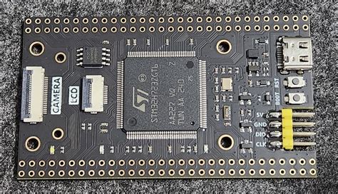Camera And Lcd Modules For Stm32h723 Mini Core Development Board