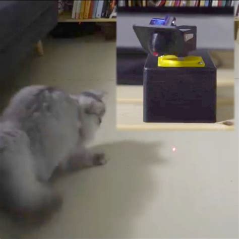 Robotic Laser Keeps Cat Entertained While You Hack Hackaday