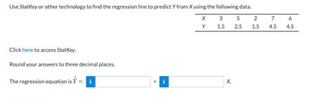 Solved Use Statkey Or Other Technology To Find The
