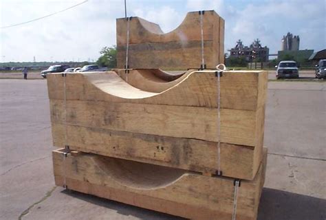 Wood Support Saddles Equipment Saddles For Pressure Vessels
