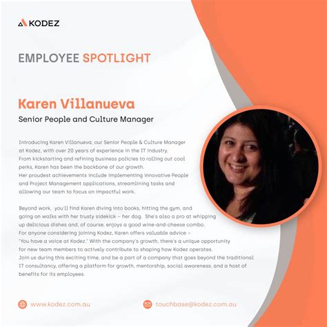Kodez On Linkedin Kodez Employeespotlight Peopleandculture