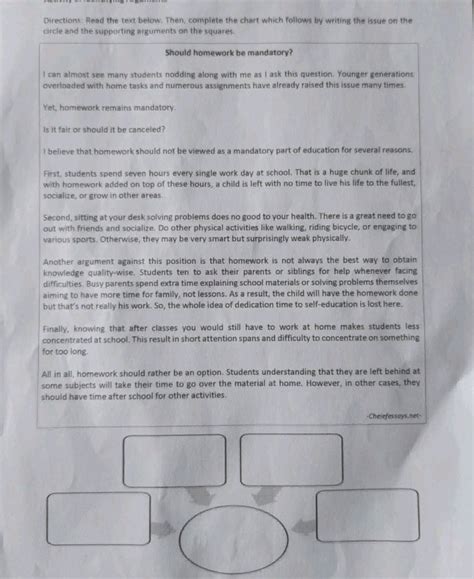 Directions Read The Text Below Then Complete StudyX