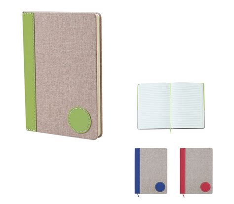 Punt 6 Тефтер A5 с разделител 80 листа с редове цвят на хартията слонова кост твърда корица