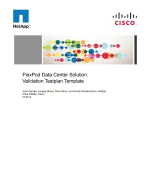 Fillable Online FlexPod Data Center Solution Fax Email Print PdfFiller