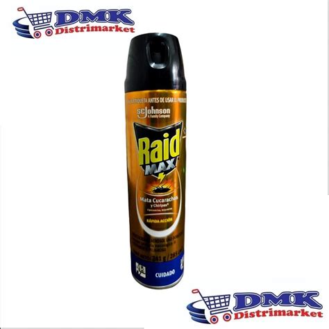 Raid Max Cucarachas Aerosol Botella De 241g