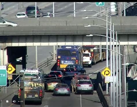 West Seattle Blog Update Eastbound West Seattle Bridge Ramp To 99