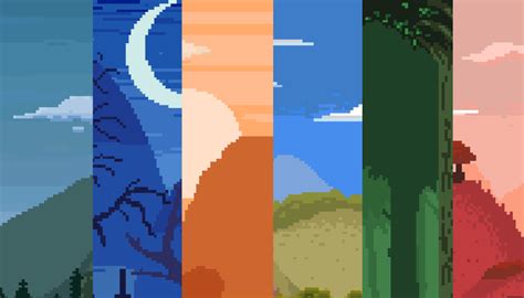 10 Parallax Pixel Art Backgrounds Pack 1 Godot Assets Marketplace