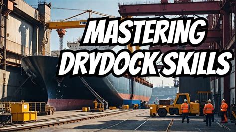 The Most Extreme Ship Drydock Maneuvering You Ve Ever Seen Youtube
