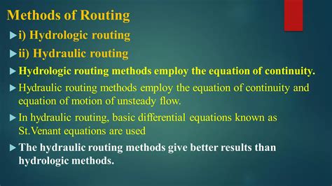 Presentation 78 Flood Routing Pdf
