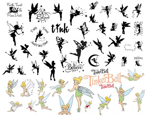 Tinkerbell Svg Bundle Tinkerbell Svg Files For Cricut Etsy Canada